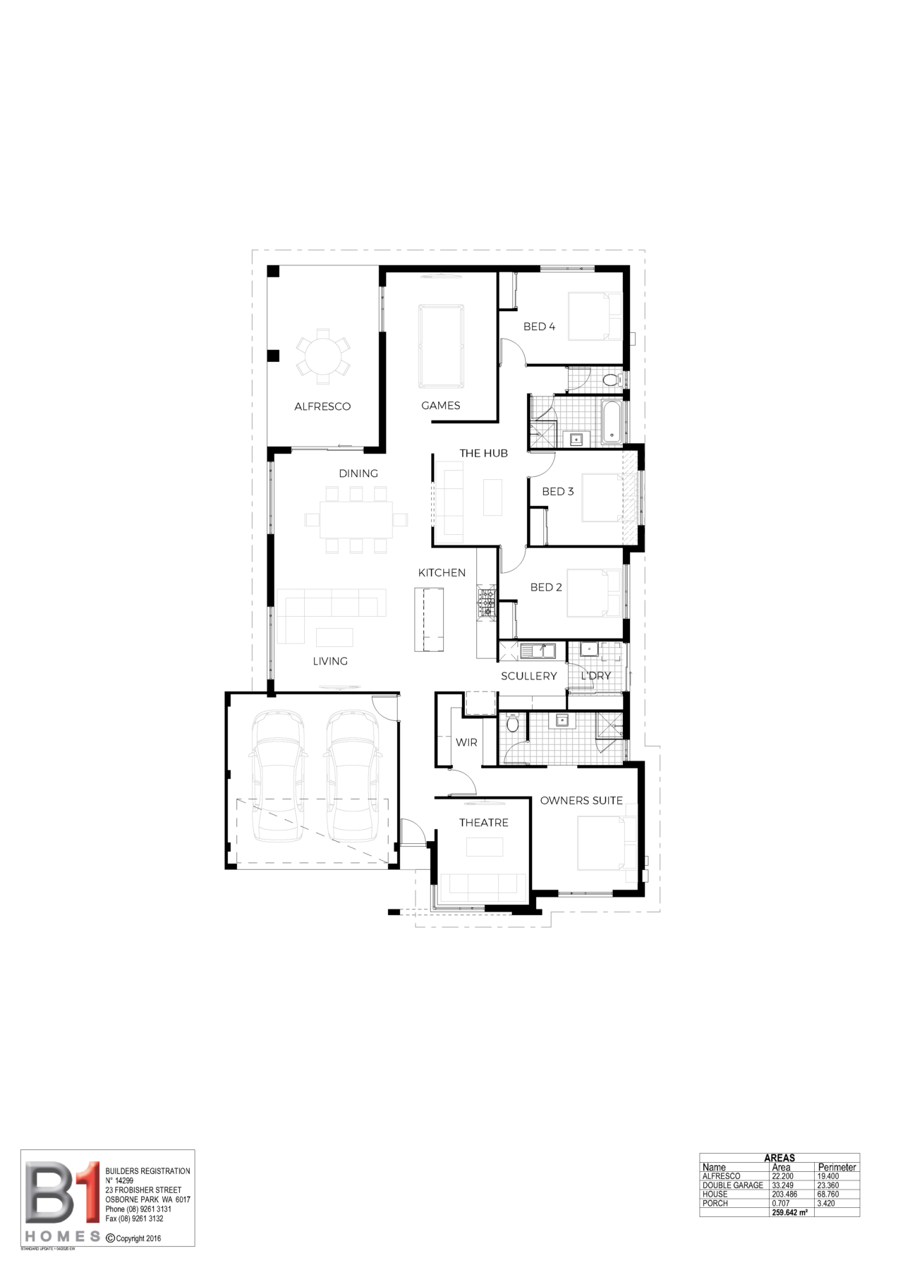 The Malibu Home Design • B1 Homes