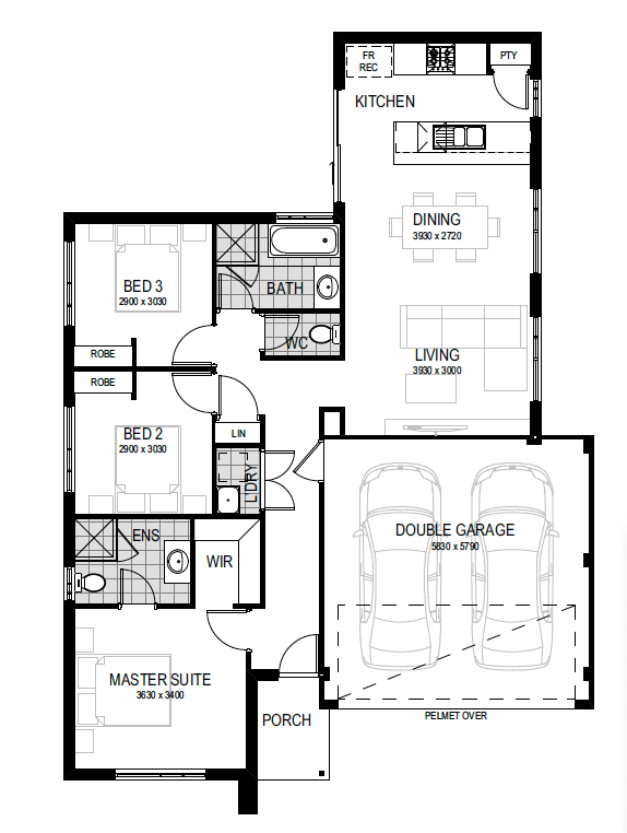 The Vilano Home Design | B1 Homes